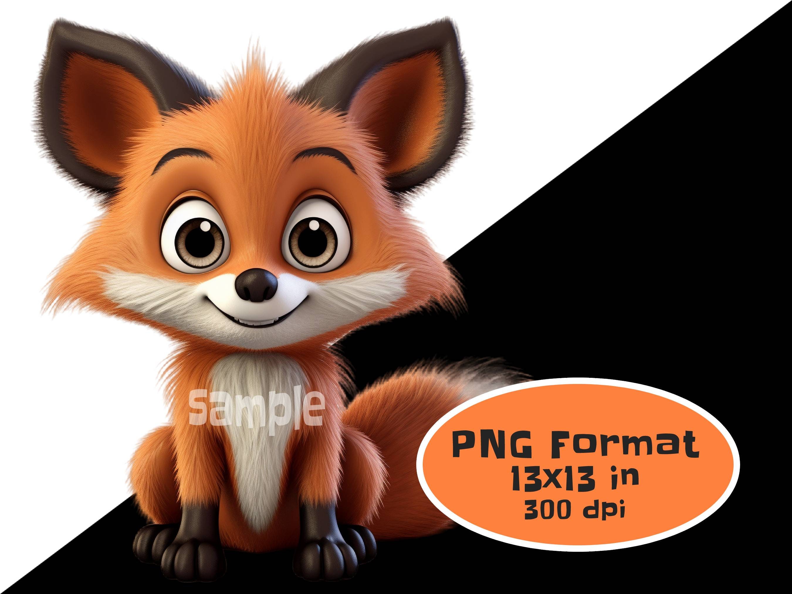 Sweet Fox PNG, Fox Clipart, Fox Png, Wildflower Cute Fox Tshirt, Cozy ...