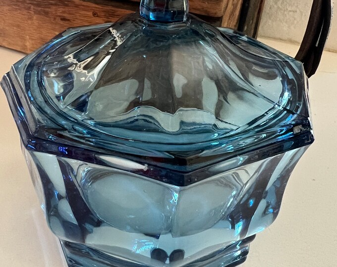 Vintage Indiana Glass, Octagon Candy Dish - Etsy