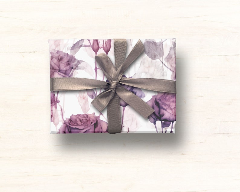 Flowers Pattern X-ray Style Digital Papers, Seamless Floral Digital ...