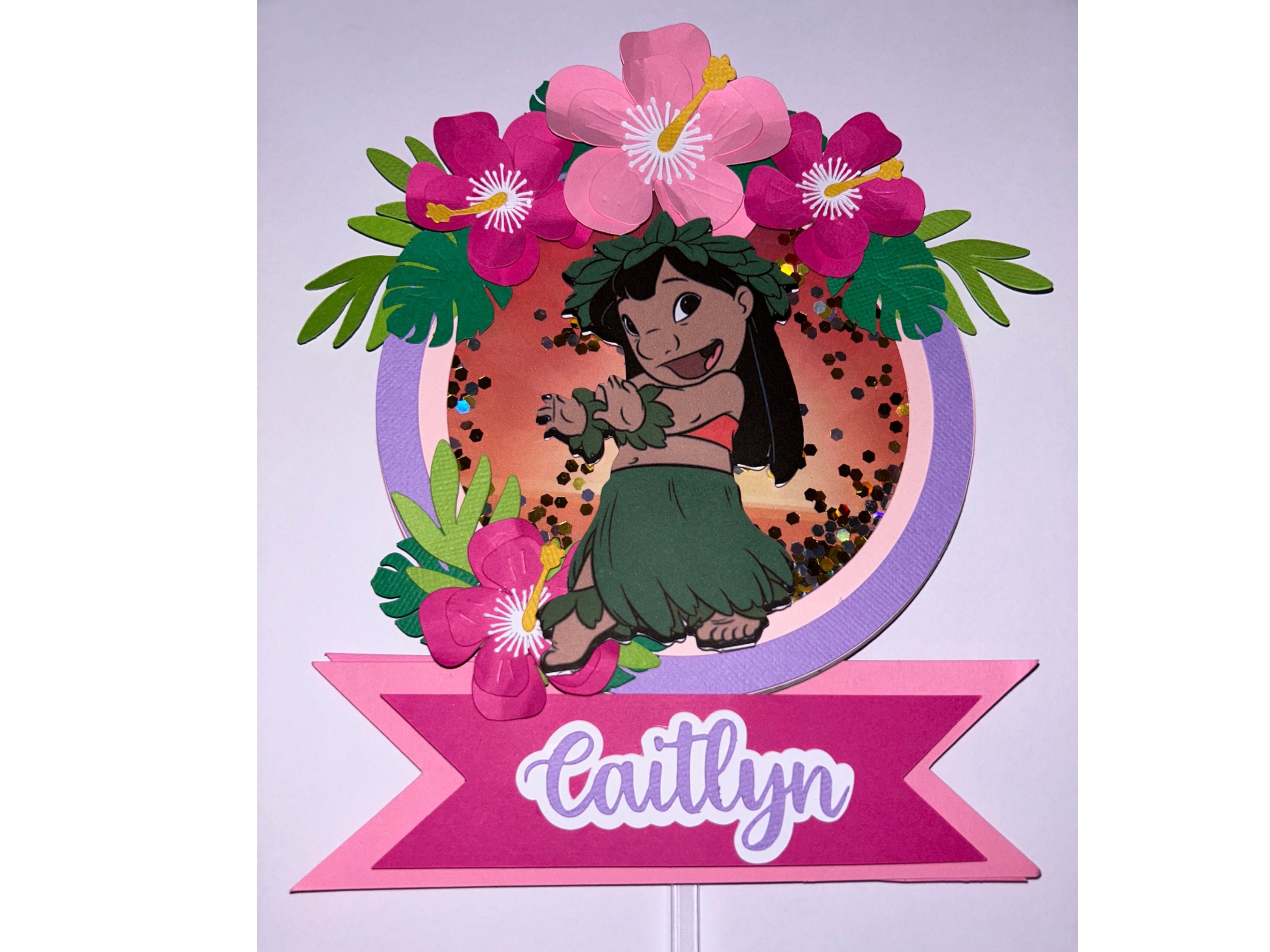 Lilo and Stitch Cake Topper, Lilo Stitch Birthday, Cake Topper, Lilo ...