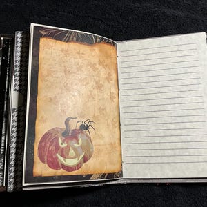 Handmade Spooky Spider Junk Journal - Etsy