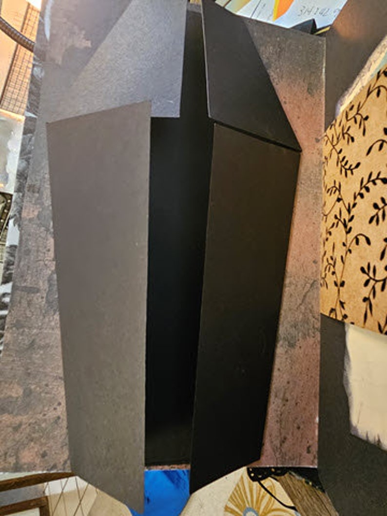 Coffin Papercraft Template - Etsy