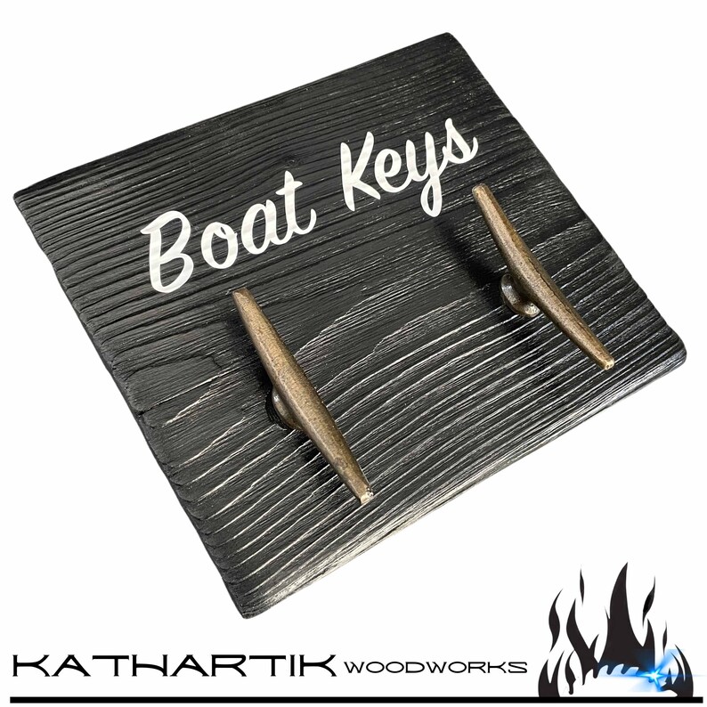 Key Holder for Boat Keys - Custom Organization for Keys Cottage - Key ...