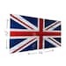 Wood British Flag Burnt Cedar Union Jack UK Flag With Optional Canadian ...