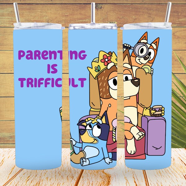 Bluey Parenting is Trifficult - Etsy