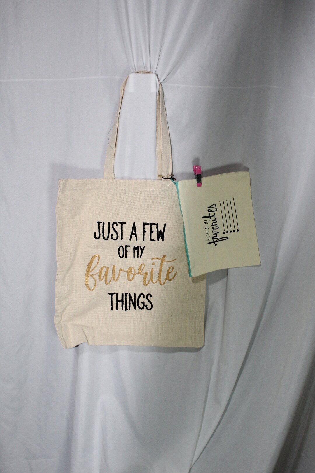 Just a Few of My Favorite Things Hand-painted Canvas Tote Bag - Etsy