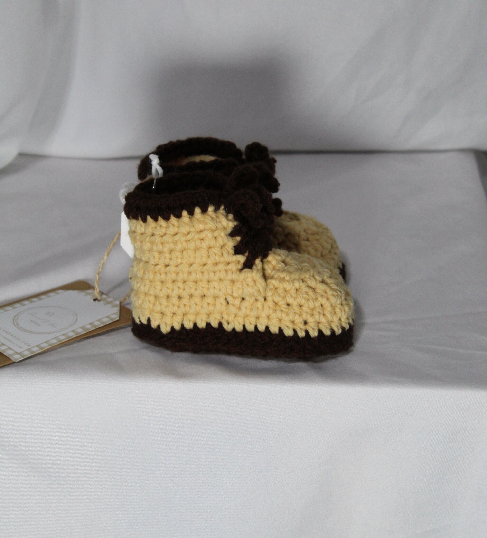 Hand-crocheted Infant Work Boots - Etsy
