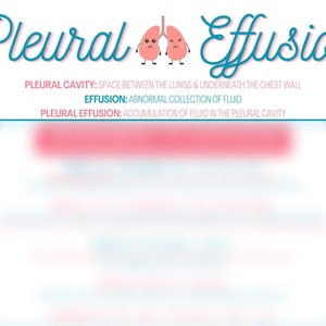 NCLEX | Nursing | Study Guide | Respiratory | Lungs | Pleural Effusion ...
