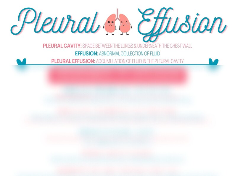 NCLEX | Nursing | Study Guide | Respiratory | Lungs | Pleural Effusion ...