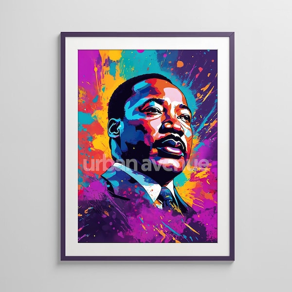 Mlk Poster - Etsy