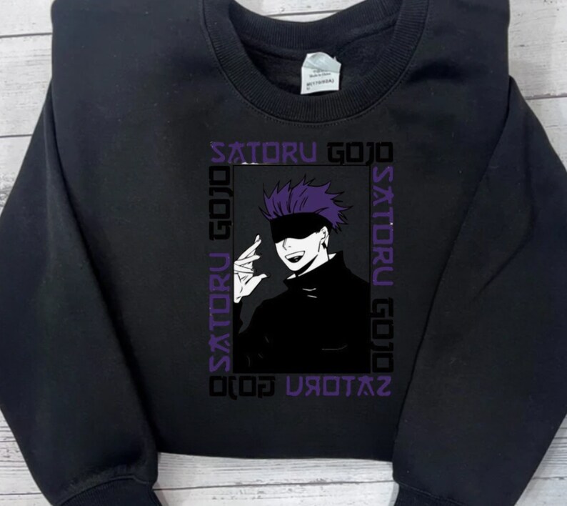 Satoru Gojo Sweatshirt, Jujutsu Kaisen Sweatshirt, Jujutsu Kaisen ...