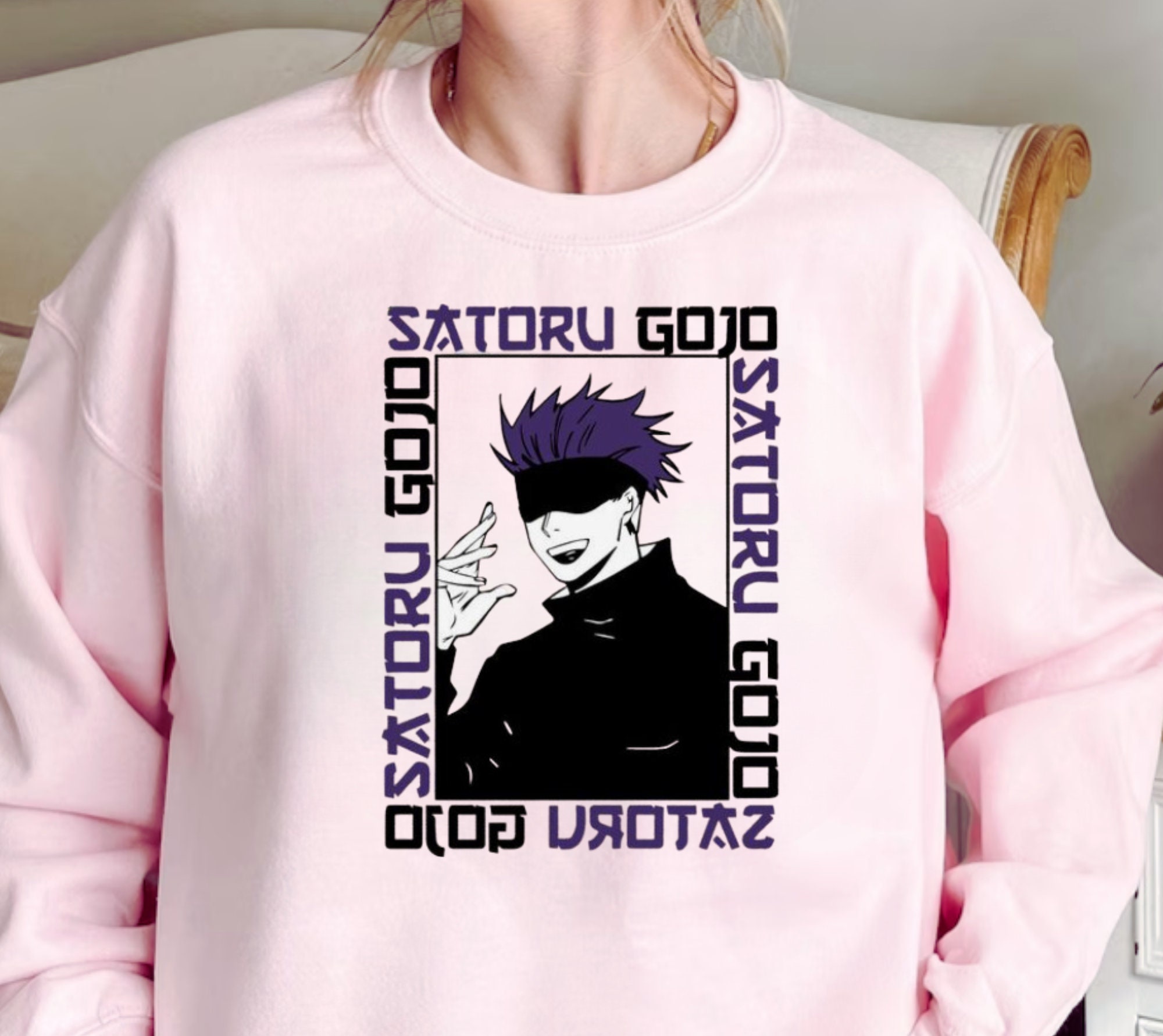 Satoru Gojo Sweatshirt, Jujutsu Kaisen Sweatshirt, Jujutsu Kaisen ...