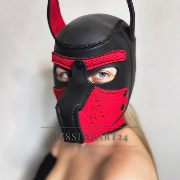 Puppy Play Mask - Etsy