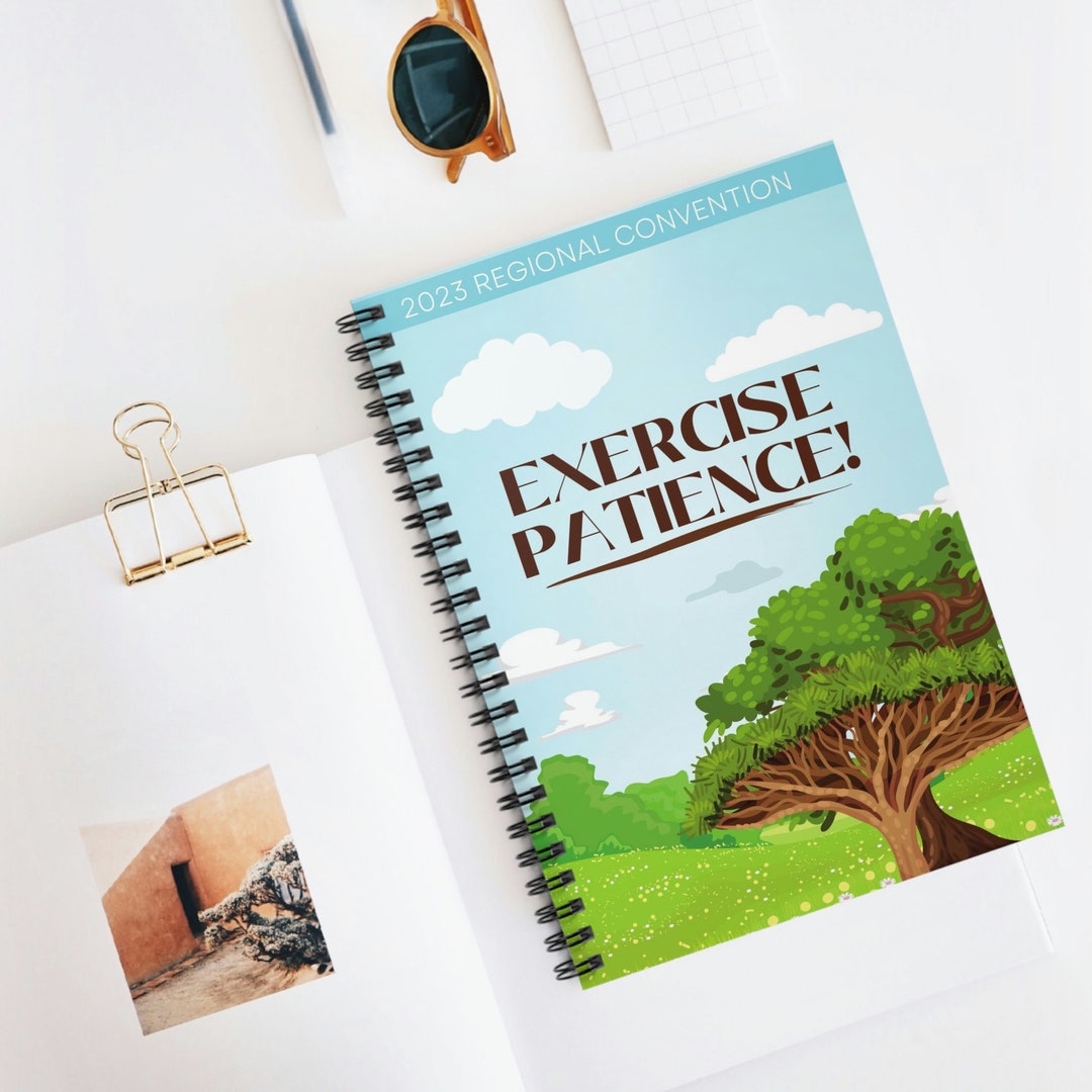 Exercise Patience 2023 Regional District Convention JW Spiral - Etsy