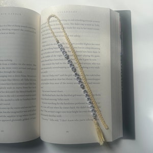 Just One More Chapter Bookmark, Macrame Book Mark, Custom Handmade ...