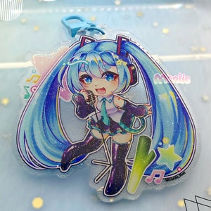 VOCALOID Charms || Miku, Rin, Len, Gumi Keychains - Etsy