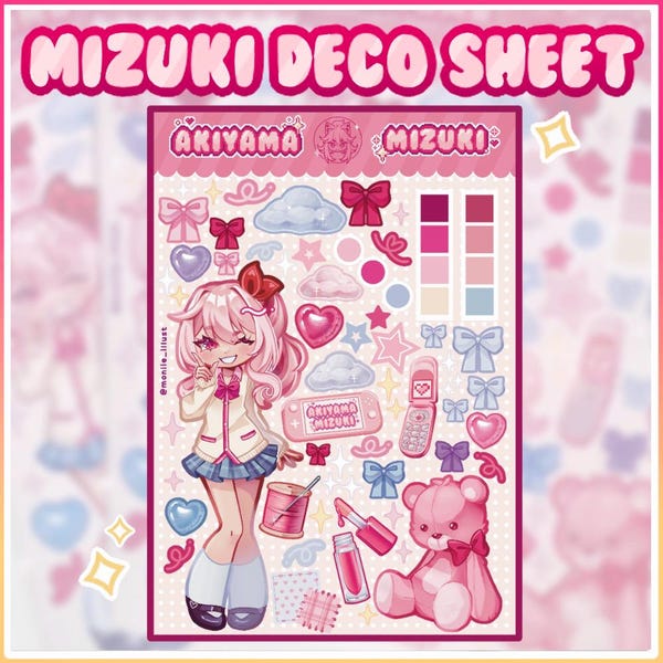 Pjsk Stickers - Etsy