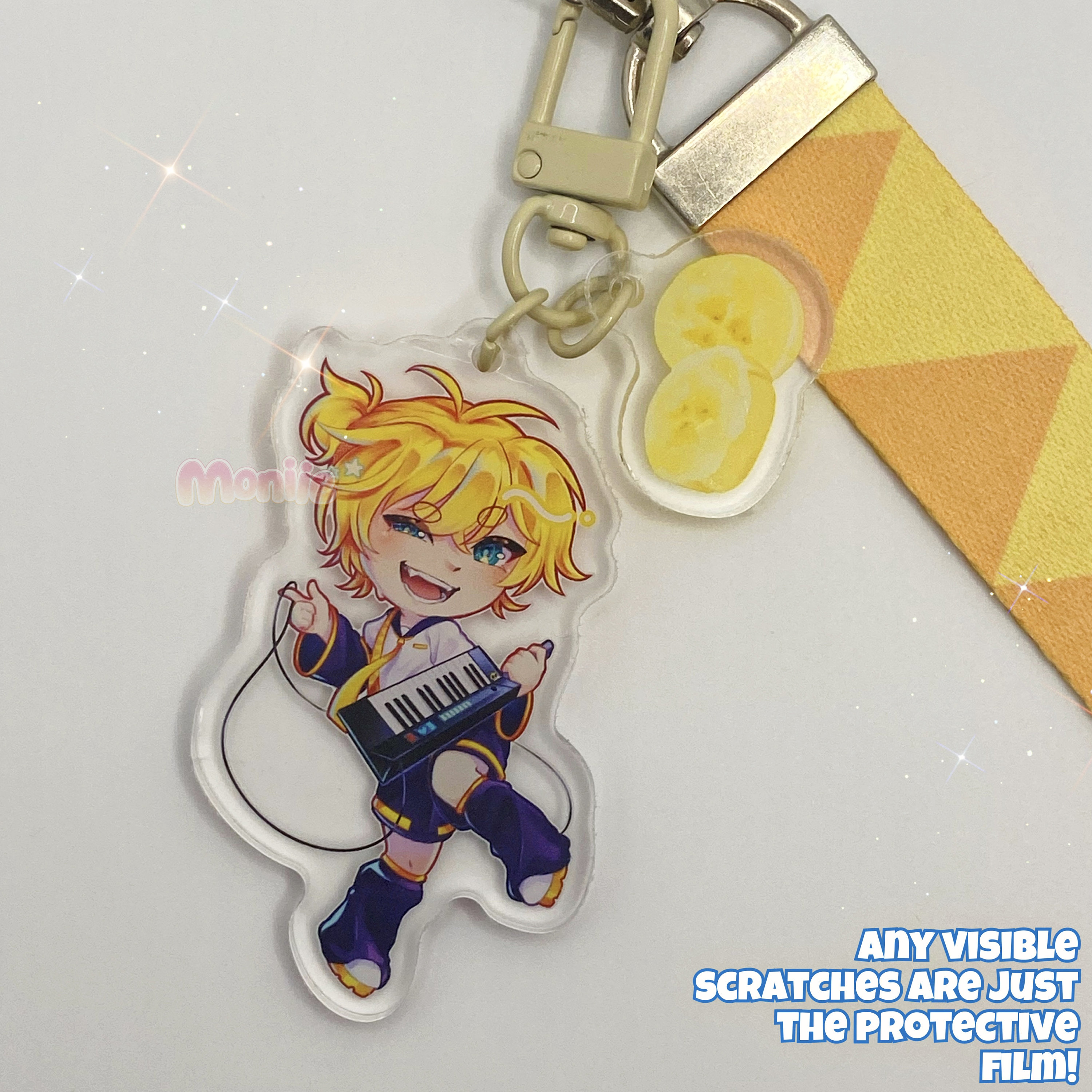 Mini VOCALOID Lanyard Keychains Miku, Rin, Len - Etsy