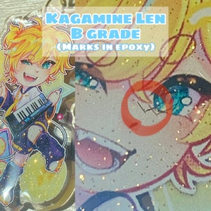 VOCALOID Charms Miku, Rin, Len, Gumi Keychains - Etsy