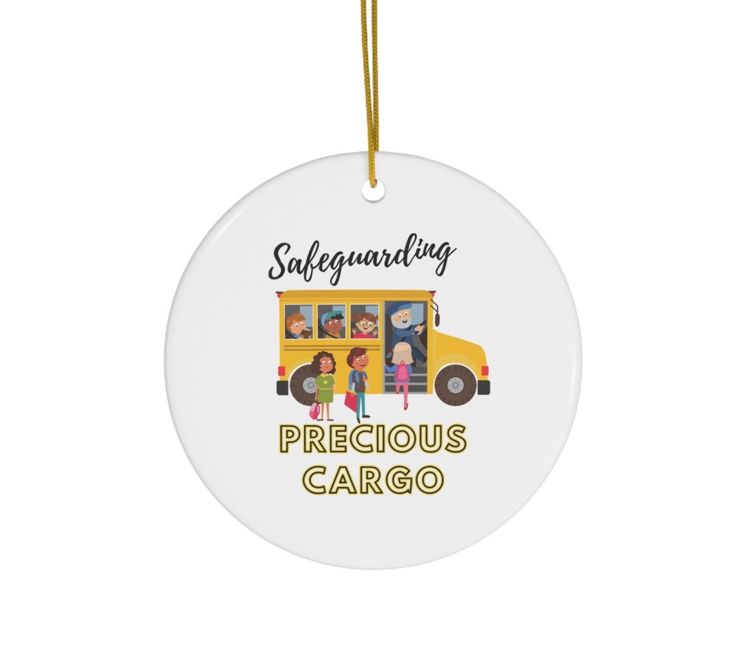 Safeguarding Precious Cargo Bus Driver Ornament Bus Driver - Etsy
