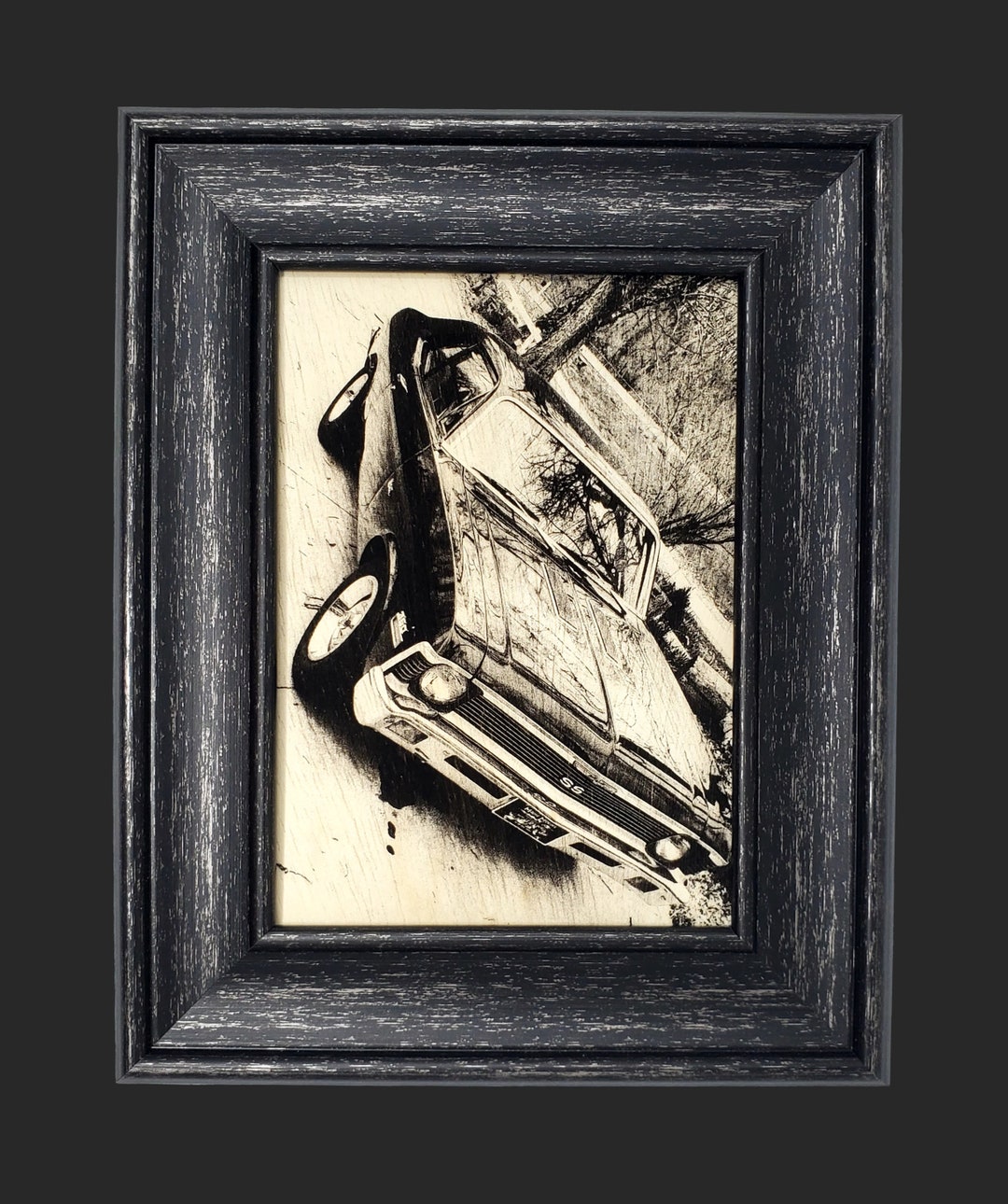 Custom Laser Engraved Car Photo - Etsy