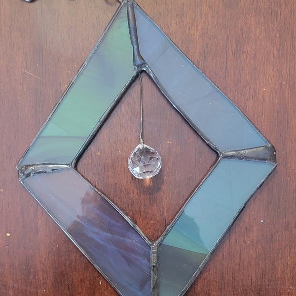 Stained Glass Spinner With Bevels - Etsy