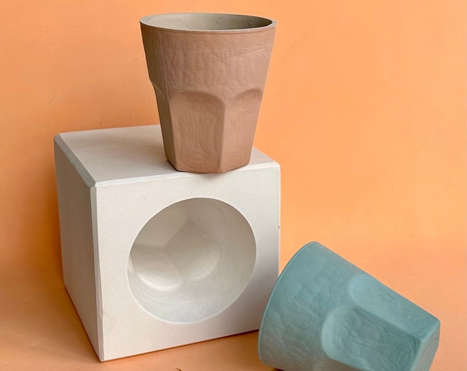 Mug Mold, Slip Casting Mold Ceramics and Porcelain, Craft Kit,plaster ...