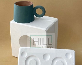 Mug Mold, Slip Casting Mold Ceramics and Porcelain, Craft Kit,plaster ...