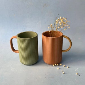 Mug Mold, Slip Casting Mold Ceramics and Porcelain, Craft Kit,plaster ...