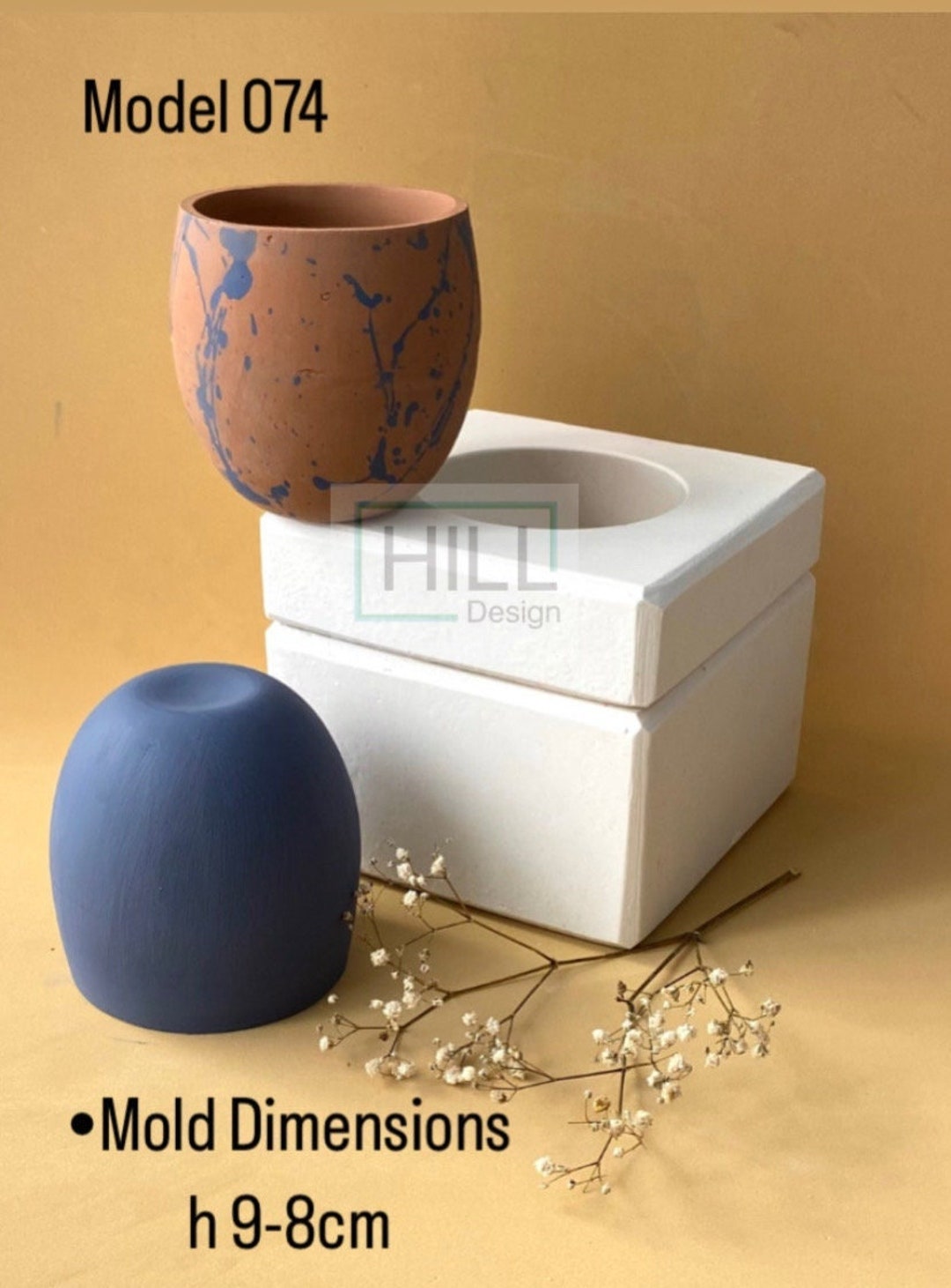 Slip Casting Mold Ceramics and Porcelain, Craft Kit,plaster Mug ...