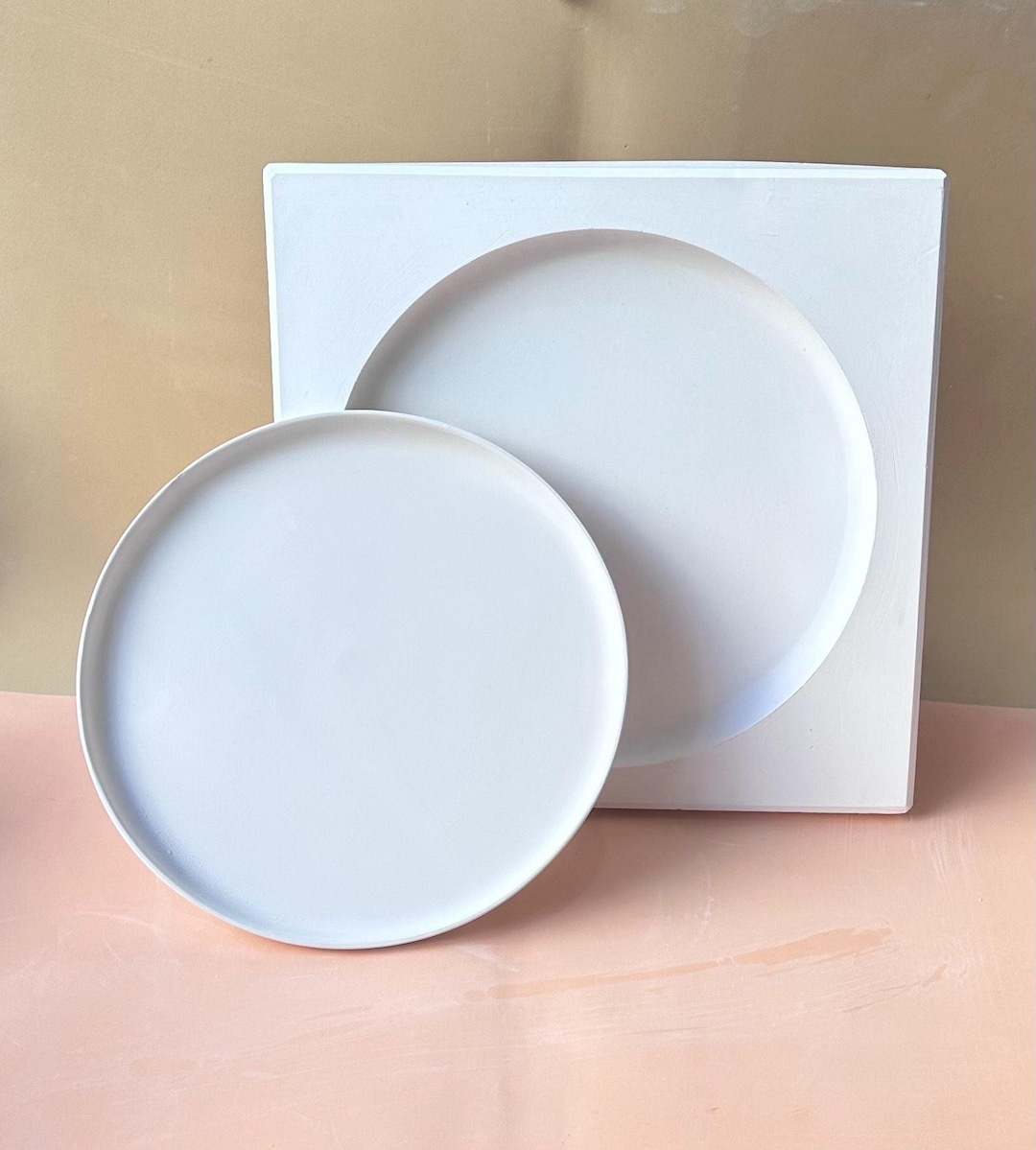 Slipcasting Plaster Mold for Large Plate, Plate - Etsy