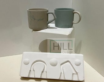 Mug Mold, Slip Casting Mold Ceramics and Porcelain, Craft Kit,plaster ...