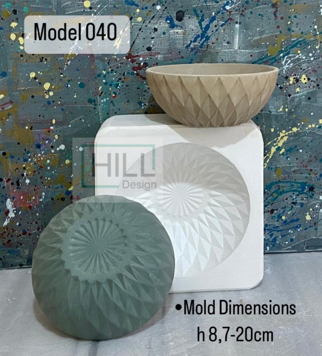 Bowl Mold, Ceramic Casting Mold, Concrete Mold, Casting Mold, Ceramic ...