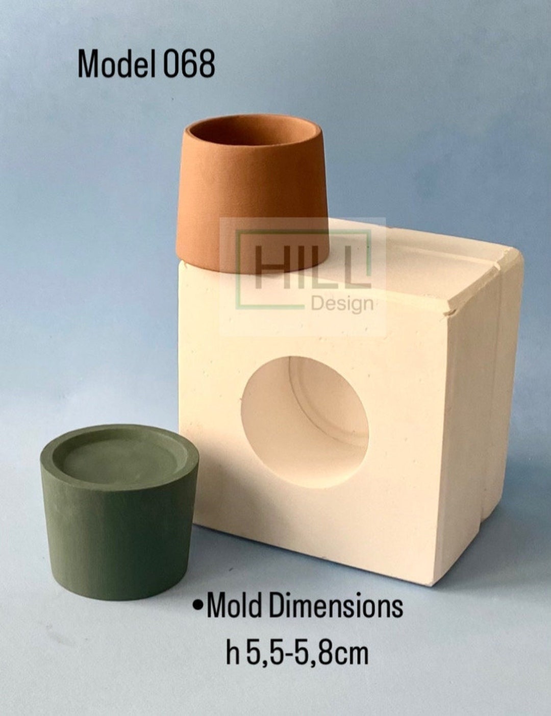 Slip Casting Mold Ceramics and Porcelain, Craft Kit,plaster Mug ...