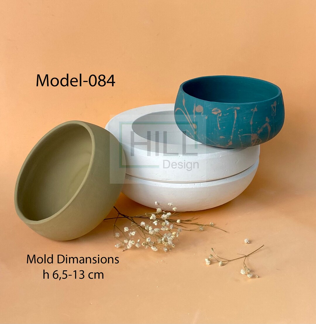 Bowl Mold, Ceramic Casting Mold, Concrete Mold, Casting Mold, Ceramic ...