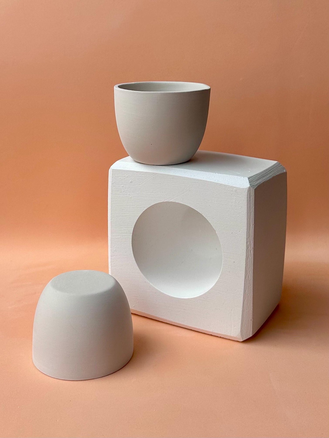 Molde para taza, molde de colada de barbotina para cerámica y porcelana ...