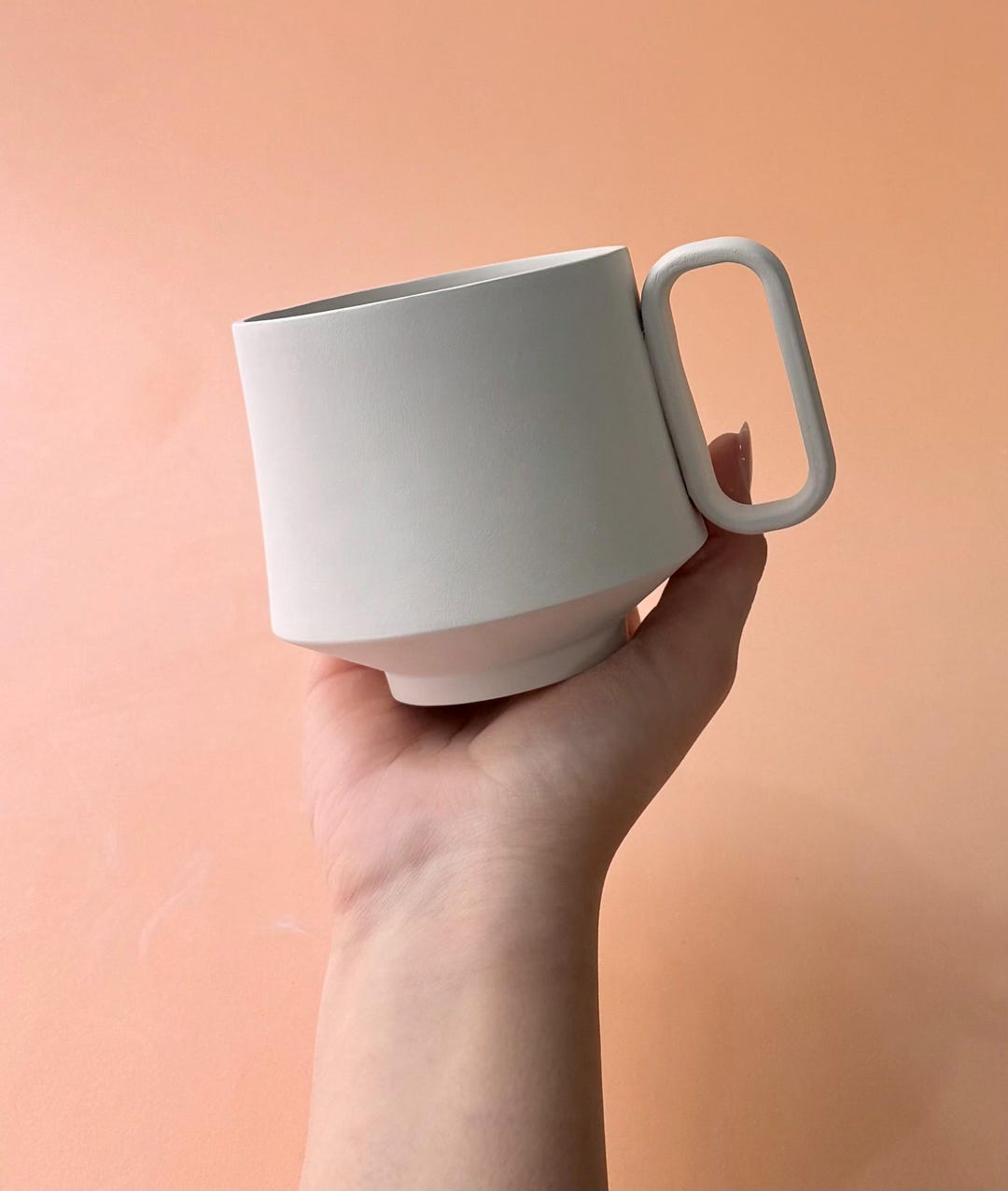 Slipcasting Plaster Mold Ceramic Form Gipsform Medium Size Mug Cup ...