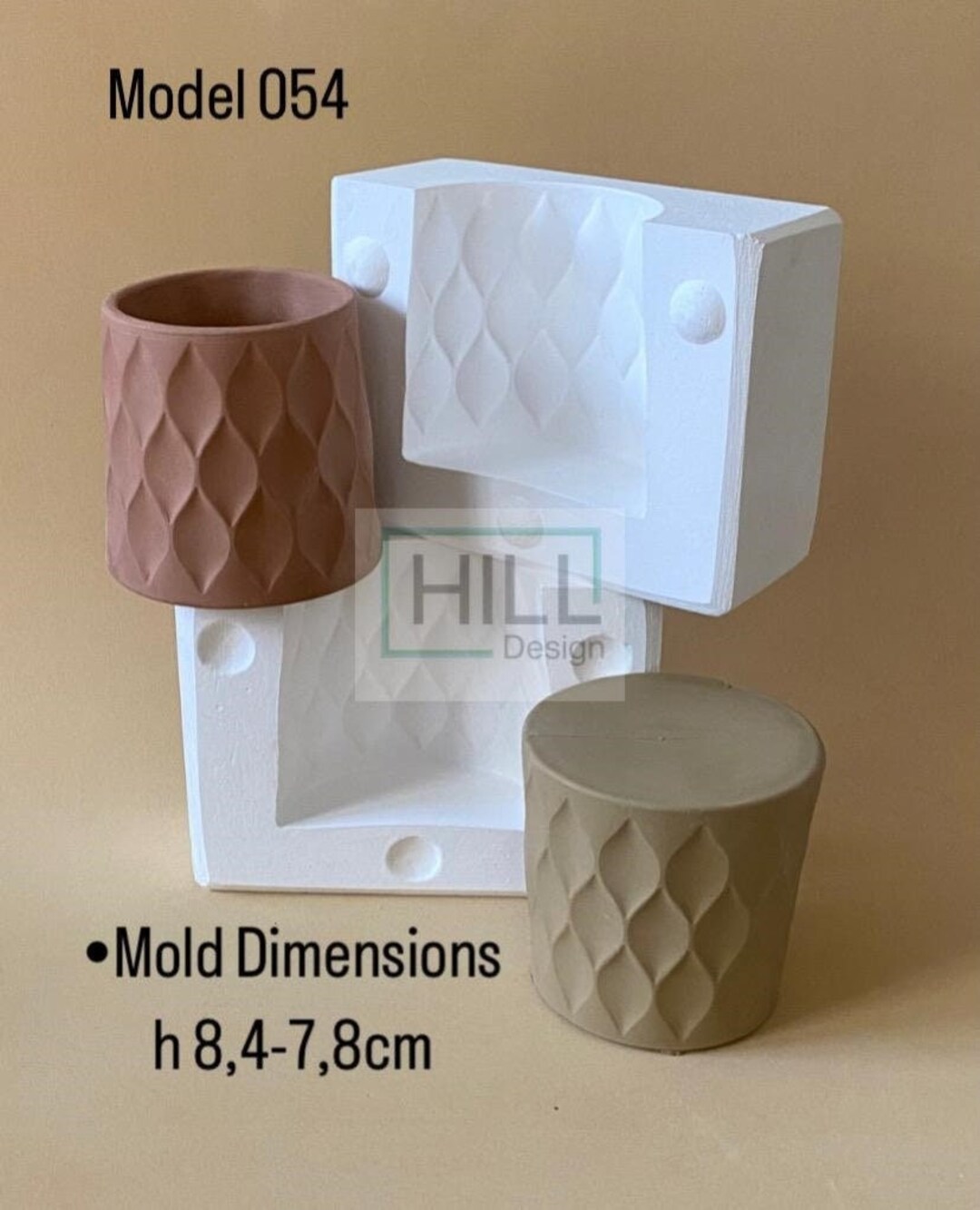 Mug Mold, Slip Casting Mold Ceramics and Porcelain, Craft Kit,plaster ...