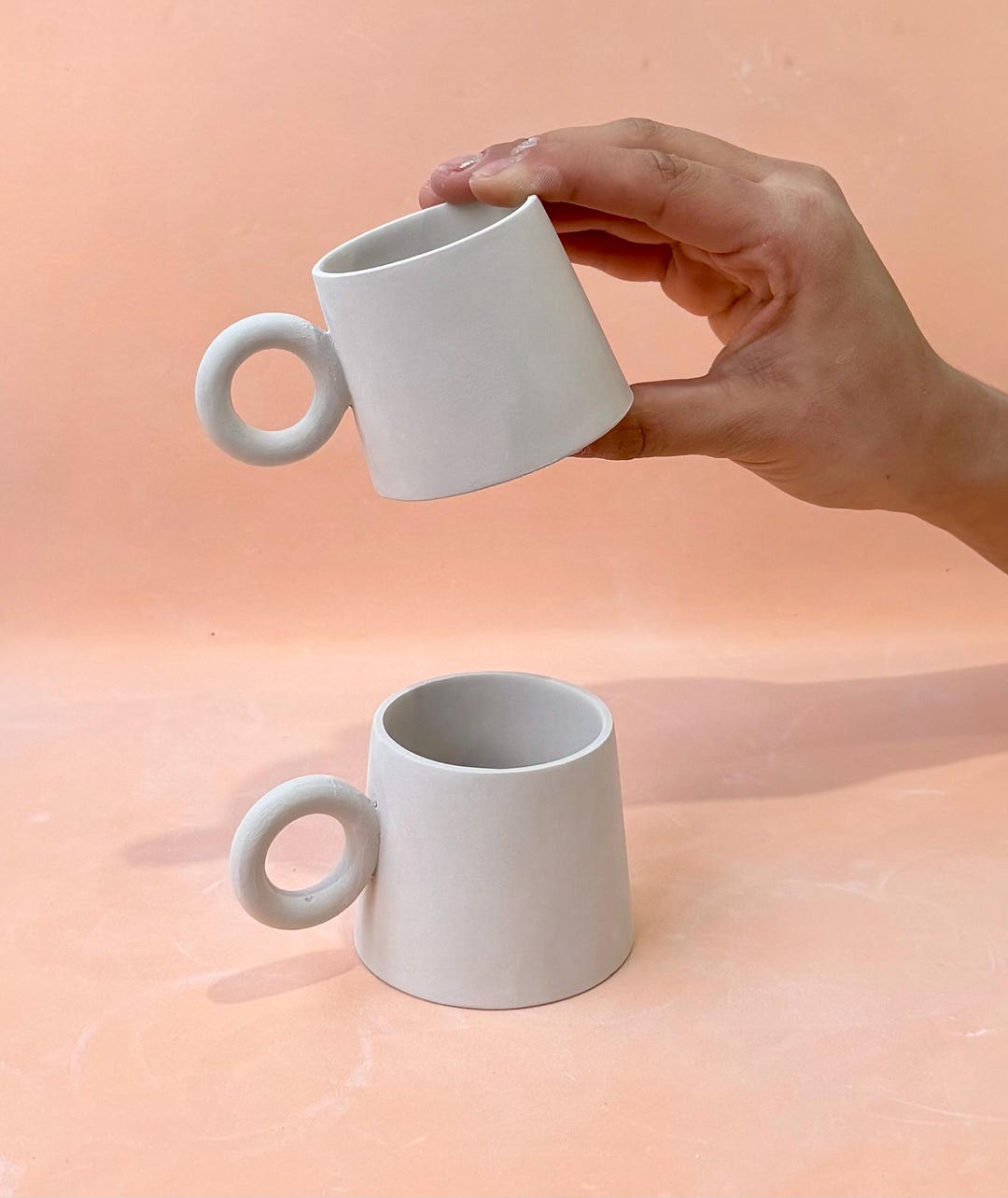 Mug Mold, Slip Casting Mold Ceramics and Porcelain, Craft Kit,plaster ...
