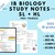 IB Biology SL/HL Study Notes - Etsy