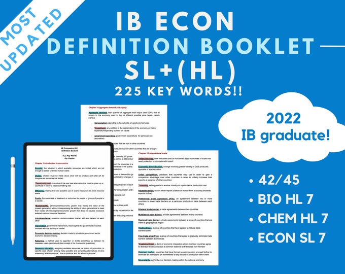 IB SL/HL Detailed History Notes Paper 2 3 International Baccalaureate ...