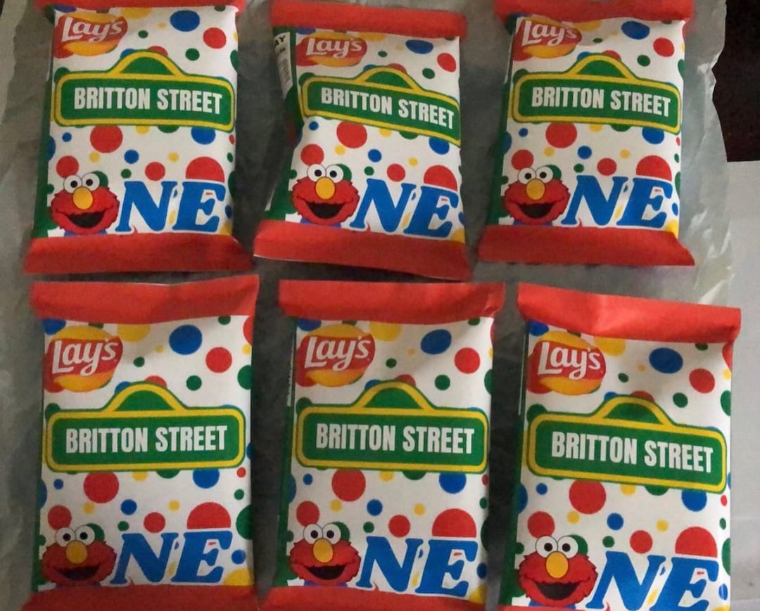 Elmo Chip Bag - Etsy Australia