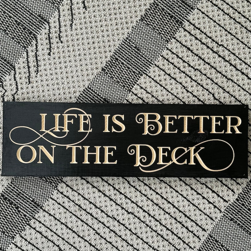 Deck Sign - Etsy