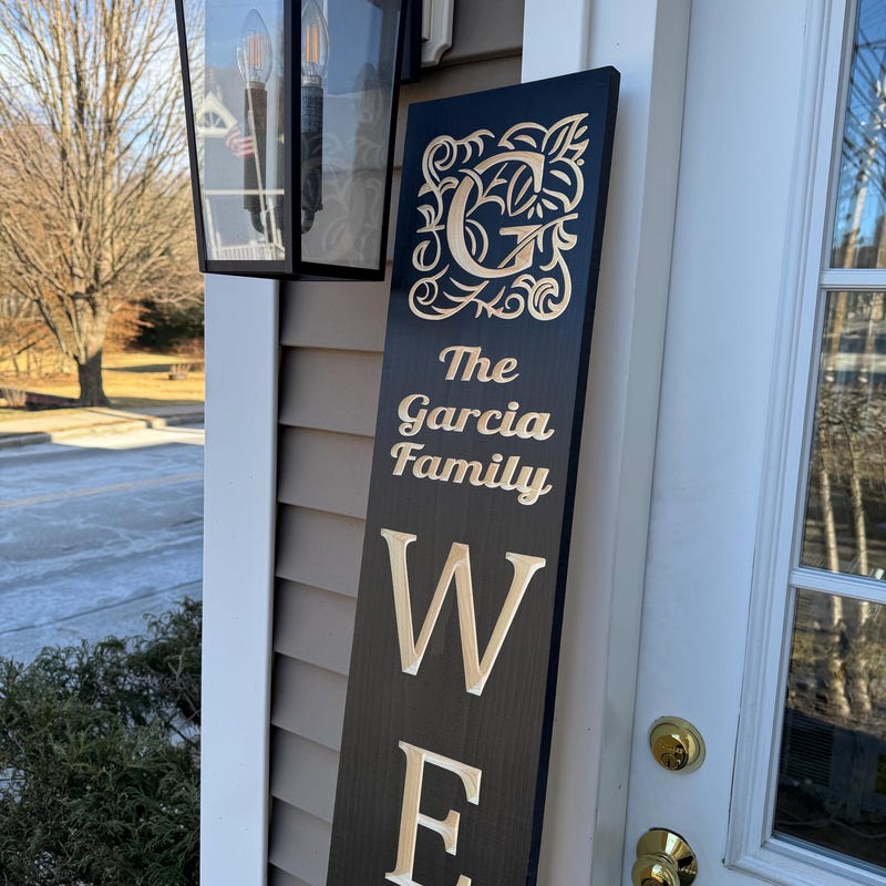 Outdoor Welcome Sign - Etsy