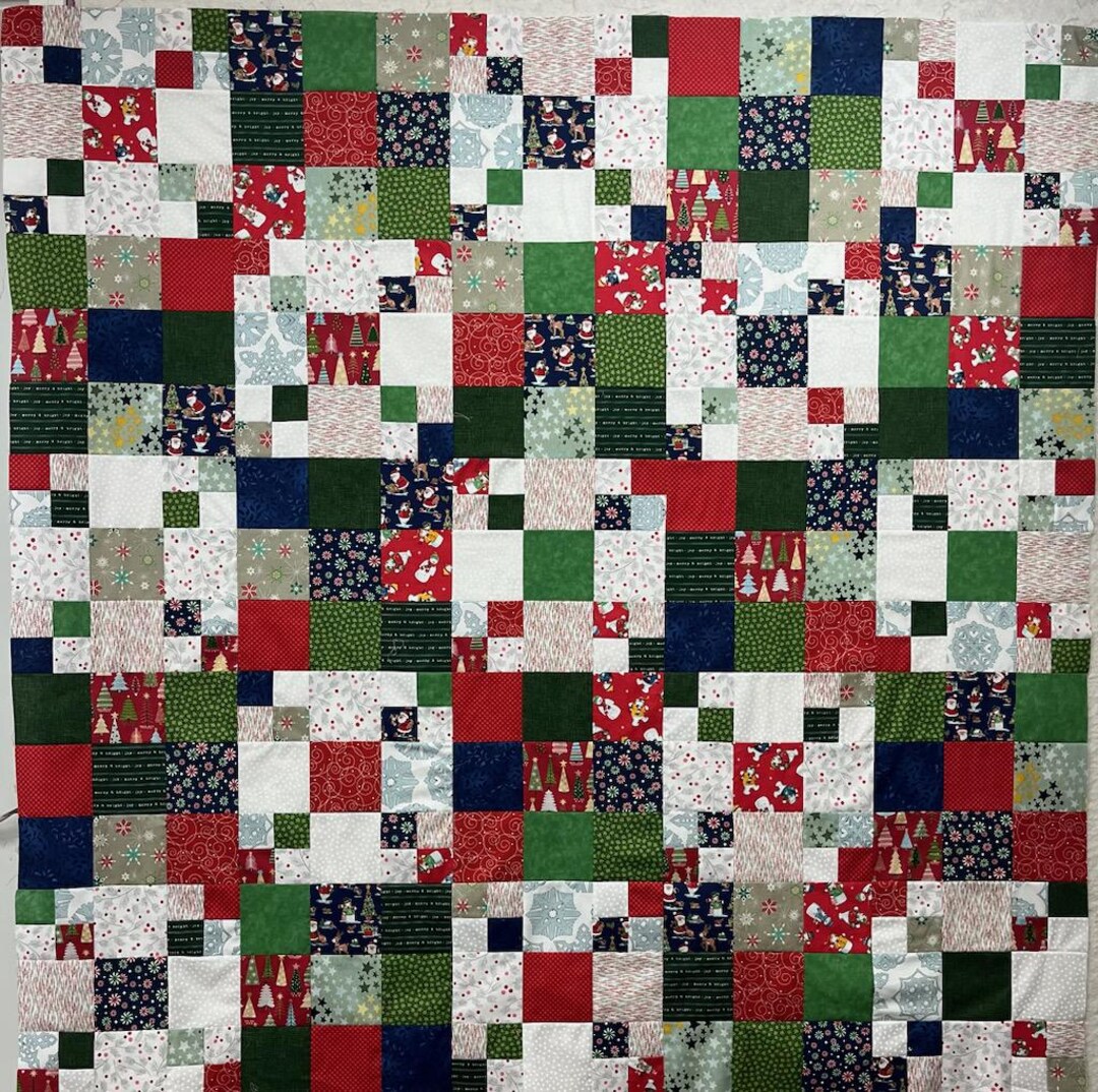 Merry & Bright Quilt Kit - Etsy