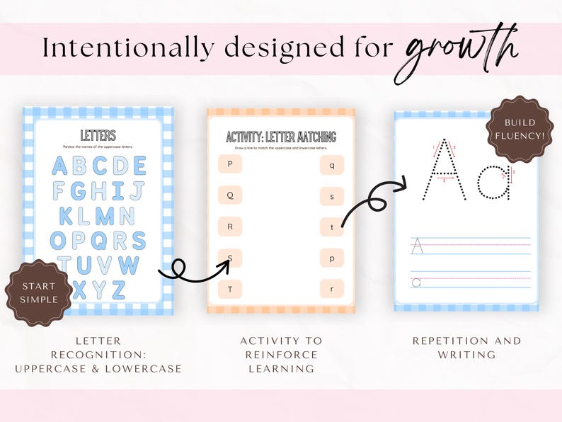 ALPHABET LETTERS, Preschool Morning Menu Printable, Homeschool Morning ...