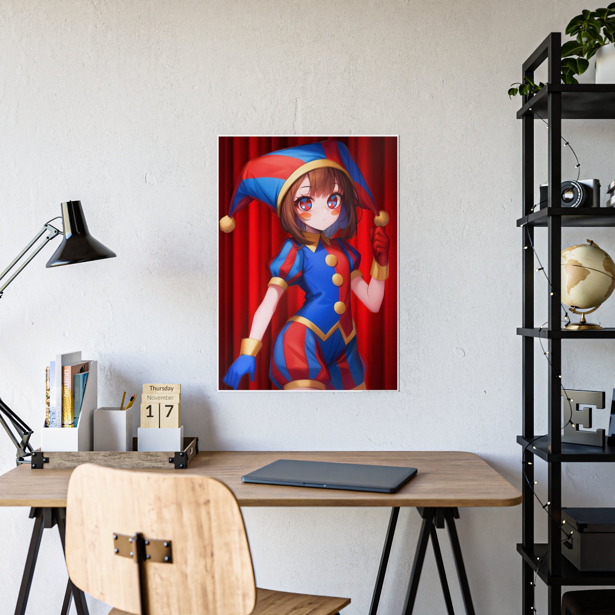 Pomni Gloss Poster - Etsy