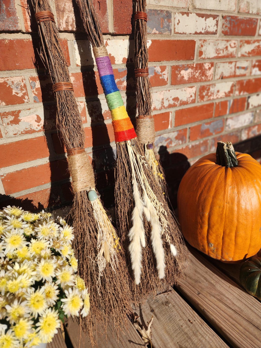 Witch Brooms | 3 Styles | Besom | Home Protection | Witchy Decor - Etsy