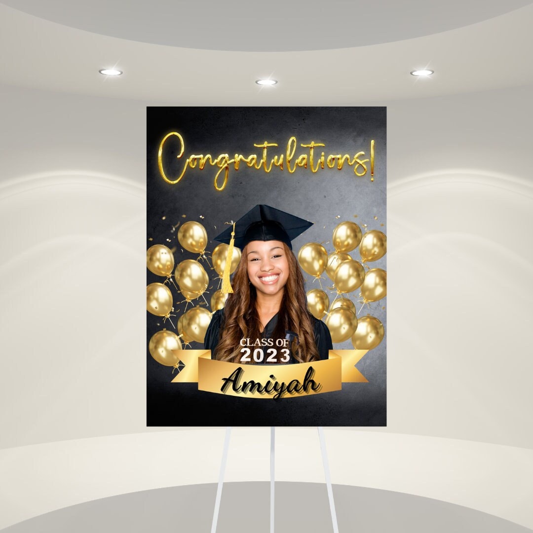 Personalized Graduation Poster Graduation Poster Grad Poster - Etsy
