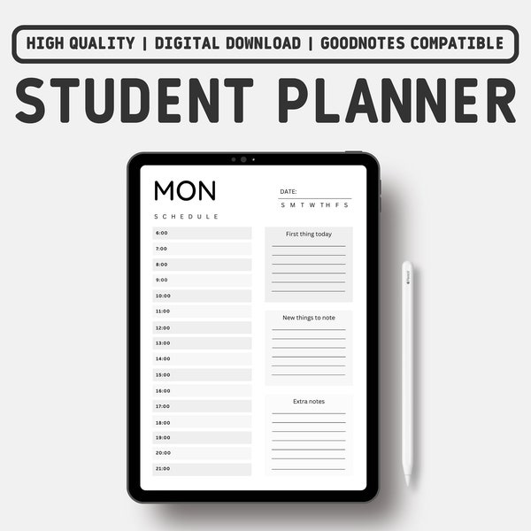 School Year Planner - Etsy